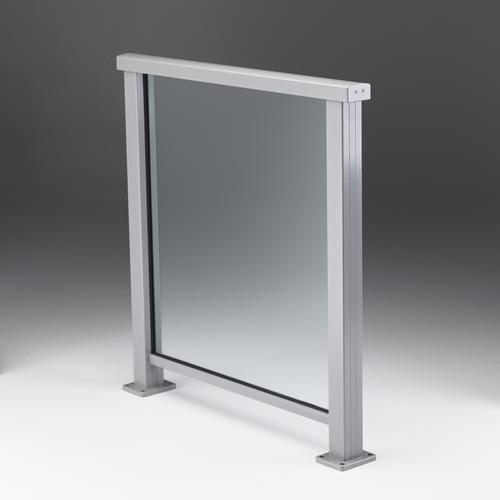 Contemporary Glass Barrier